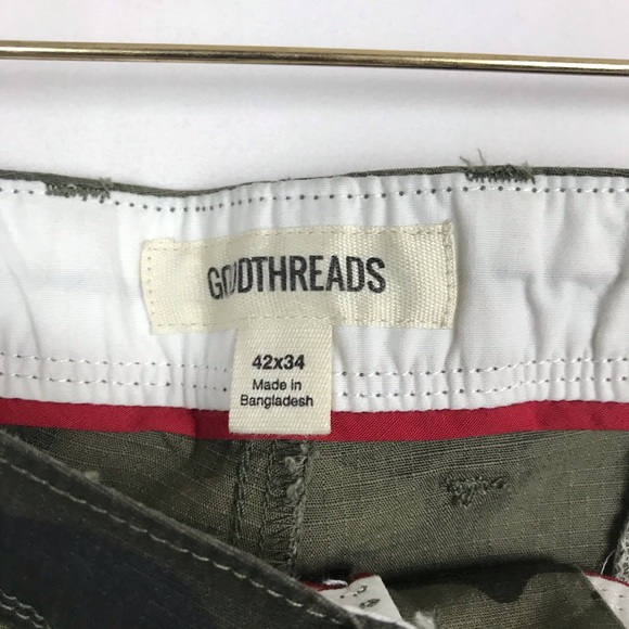 Goodthreads | Pants | New Slim Fit Comfort Stretch Ripstop Cargo Pant ...